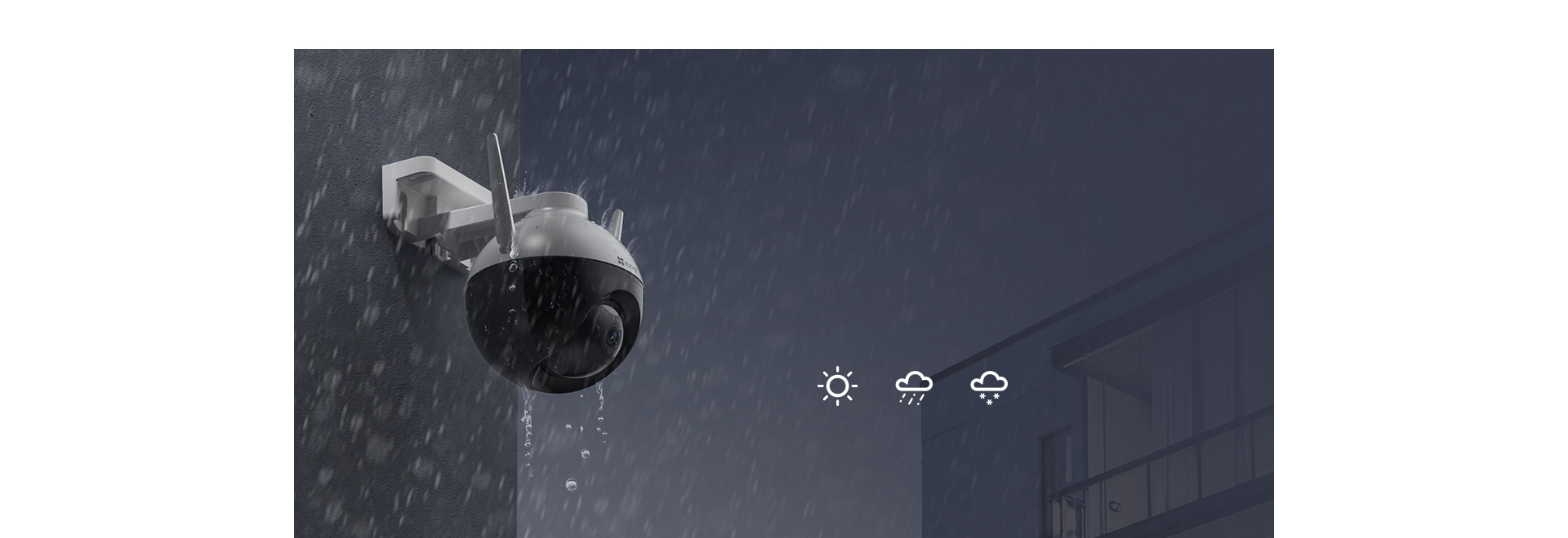 Ezviz C8C Pan/Tilt Wi-Fi Camera (1080p) CS-C8C – Mk CCTV