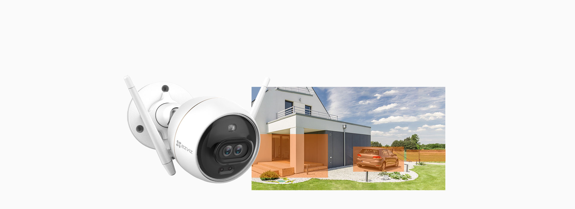 EZVIZ C3X 1080P AI-Powered Dark-Fighter Dual-lens Wi-Fi camera with ...
