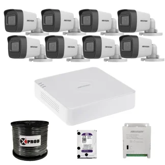 Hikvision 8 Channel 1080P Camera kit. – Mk CCTV