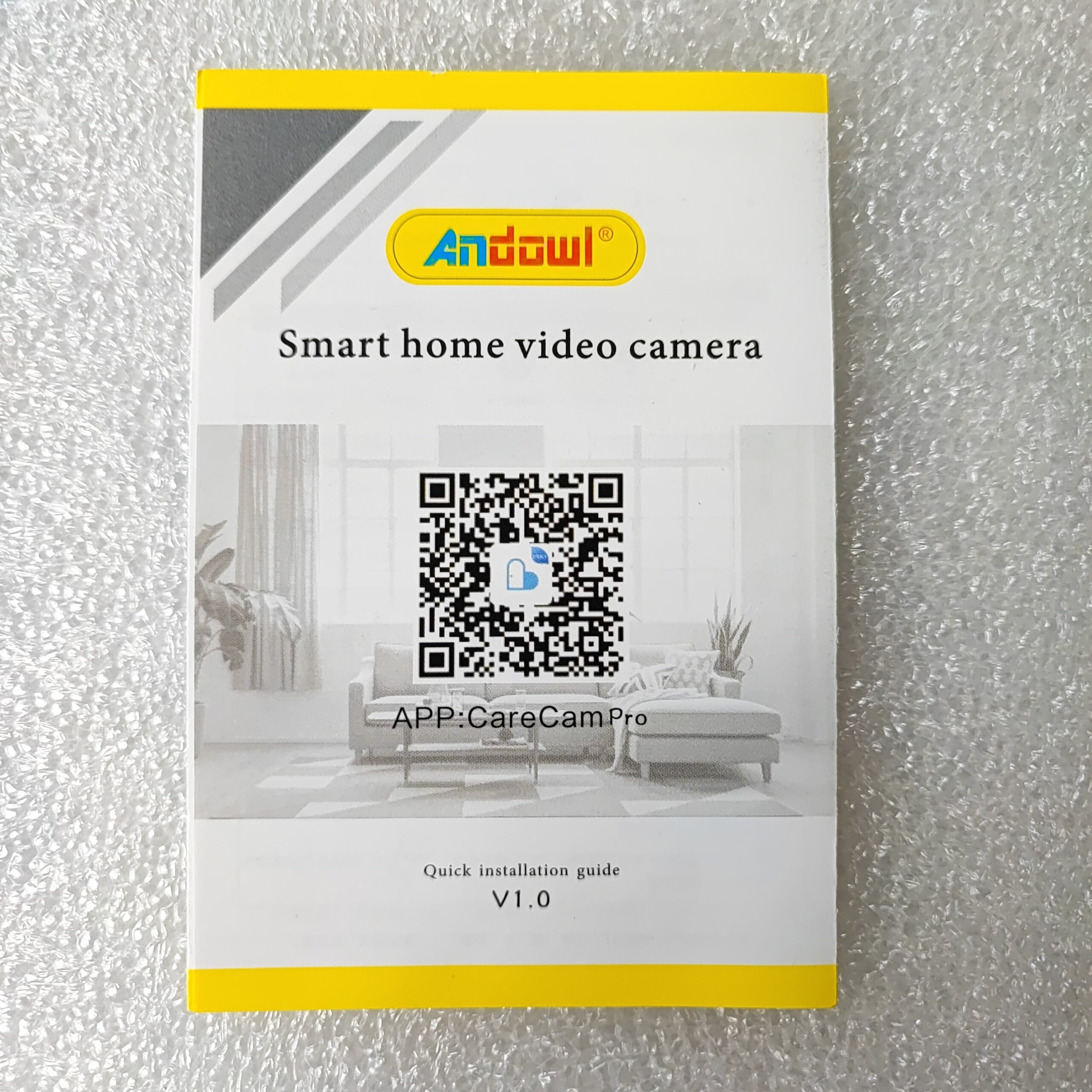 Andowl Q-S2i Full HD Wireless Smart Camera – Waterproof Outdoor WiFi ...