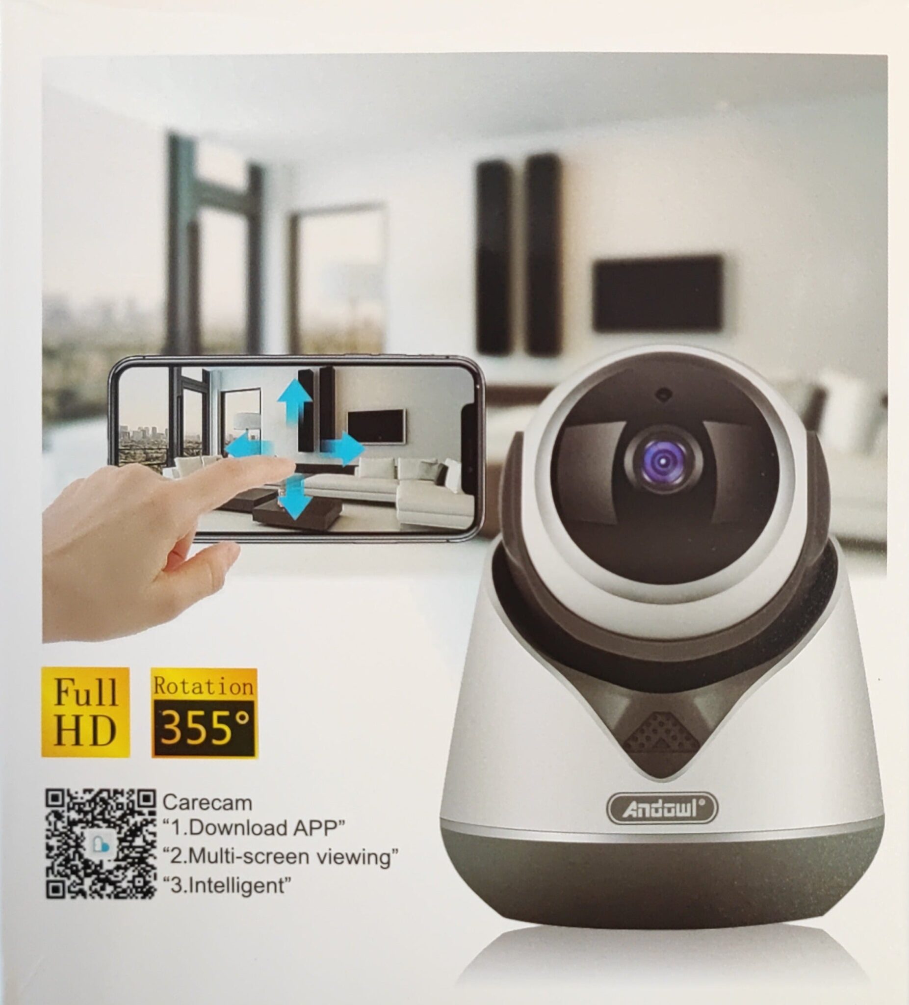 Andowl Wireless Mobile Phone Network IP Camera (Q-A236) – Mk CCTV