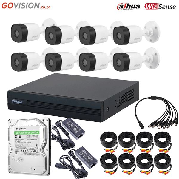 Dahua 8 Channel 1080P Camera Kit – Mk CCTV