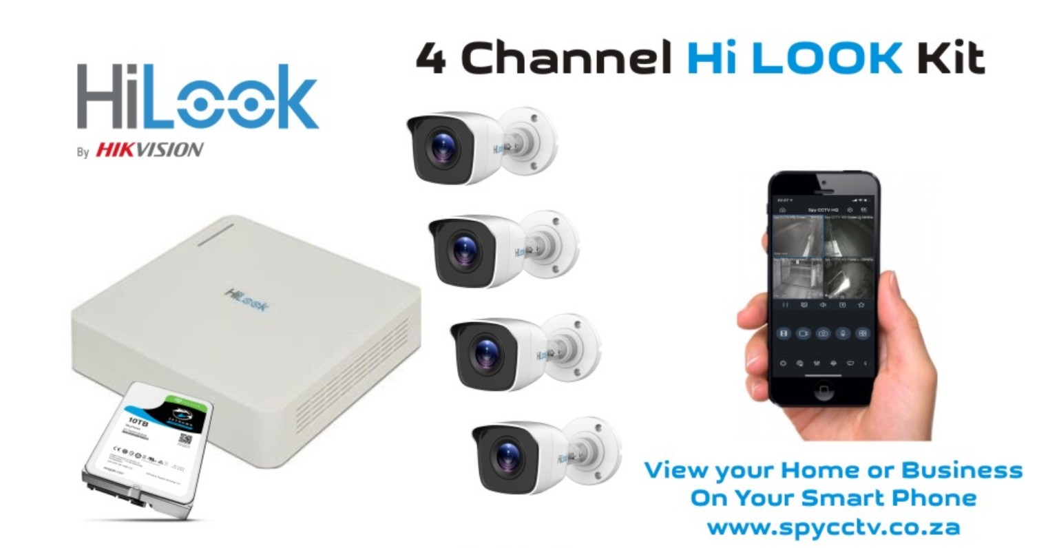 Unicam 4 Channel 1080P Camera Kit – Mk CCTV